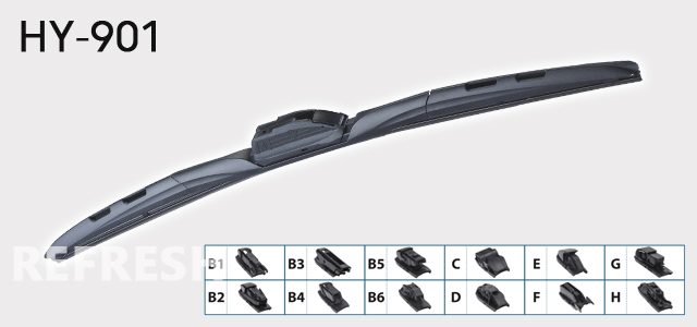 Multi Clips Hybrid Wiper Blade » REFRESH | Wiper Blades,Flat Wiper ...